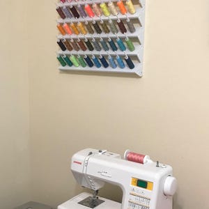 Deluxe 60 Spook Cone Thread Stand, Sewing Thread Organizer, Thread Rack ...