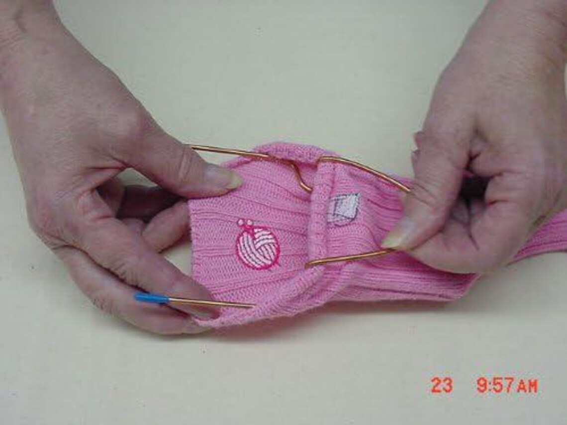 Set of 2 Sock Easy Embroidery Machine Hooping Aid / Hoops - Great for ...