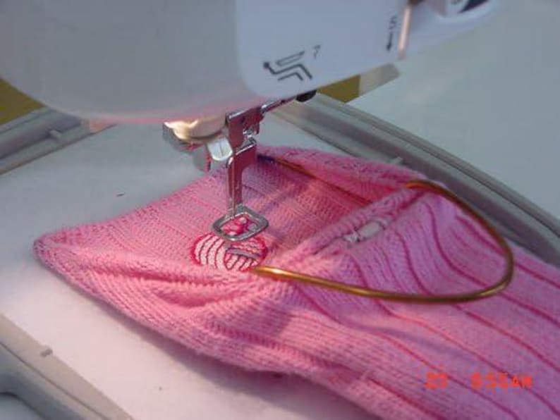 Set of 2 Sock Easy Embroidery Machine Hooping Aid / Hoops - Great for ...