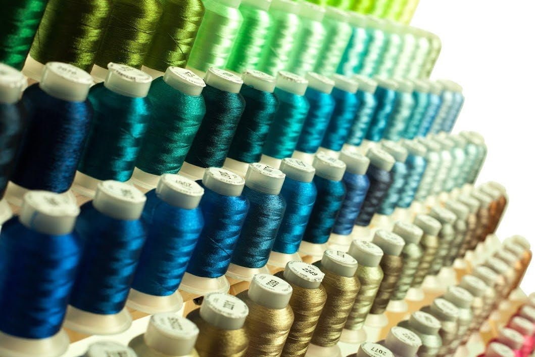 Embroidery Machine Thread, 260 Thread Spools, Polyester Embroidery ...