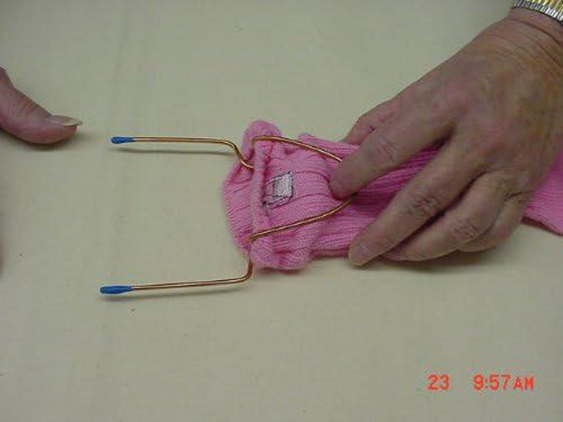 Set of 2 Sock Easy Embroidery Machine Hooping Aid / Hoops - Great for ...