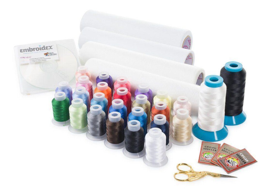 Embroidex Embroidery Machine Starter Kit - Everything Needed to Do ...