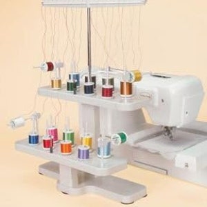 Embroidex - 20 Spool Thread Stand for All Home Embroidery Machines ...