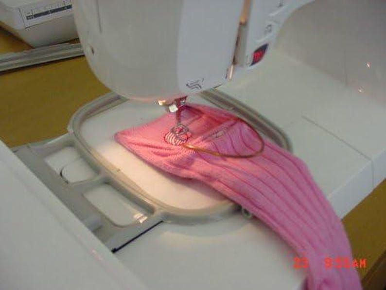 Set of 2 Sock Easy Embroidery Machine Hooping Aid / Hoops - Great for ...