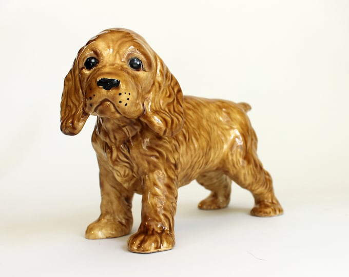 Cocker Spaniel Puppy Figurine - Etsy