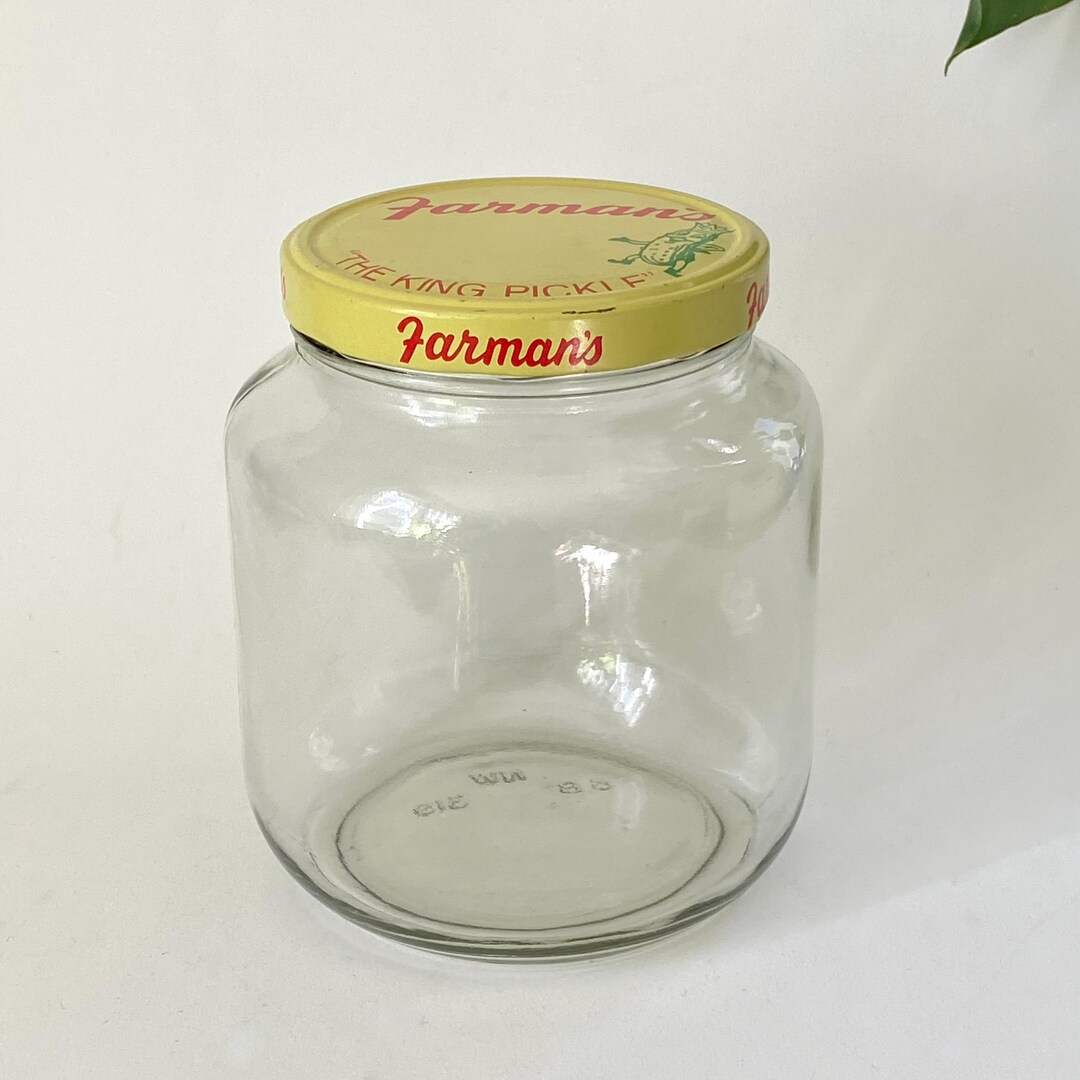 Farman's King Pickle Vintage Jar - Etsy