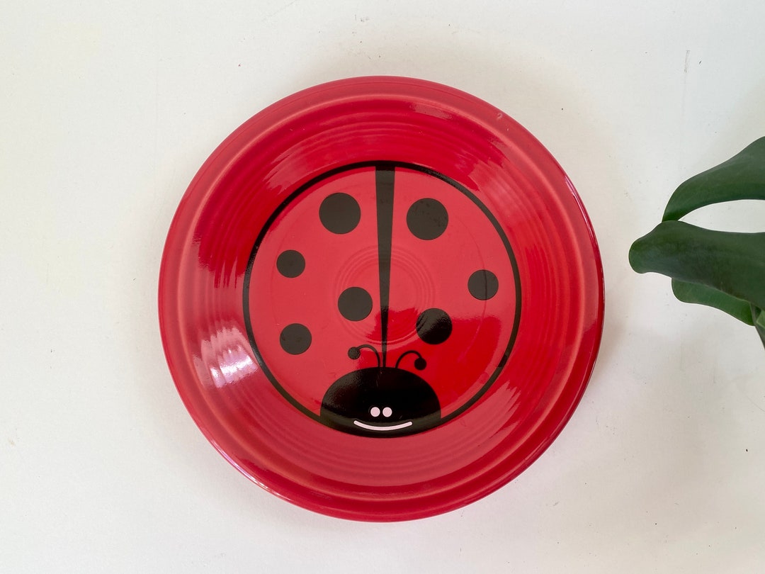 Fiestaware Ladybug 7 1/8" Dessert Plate - Etsy