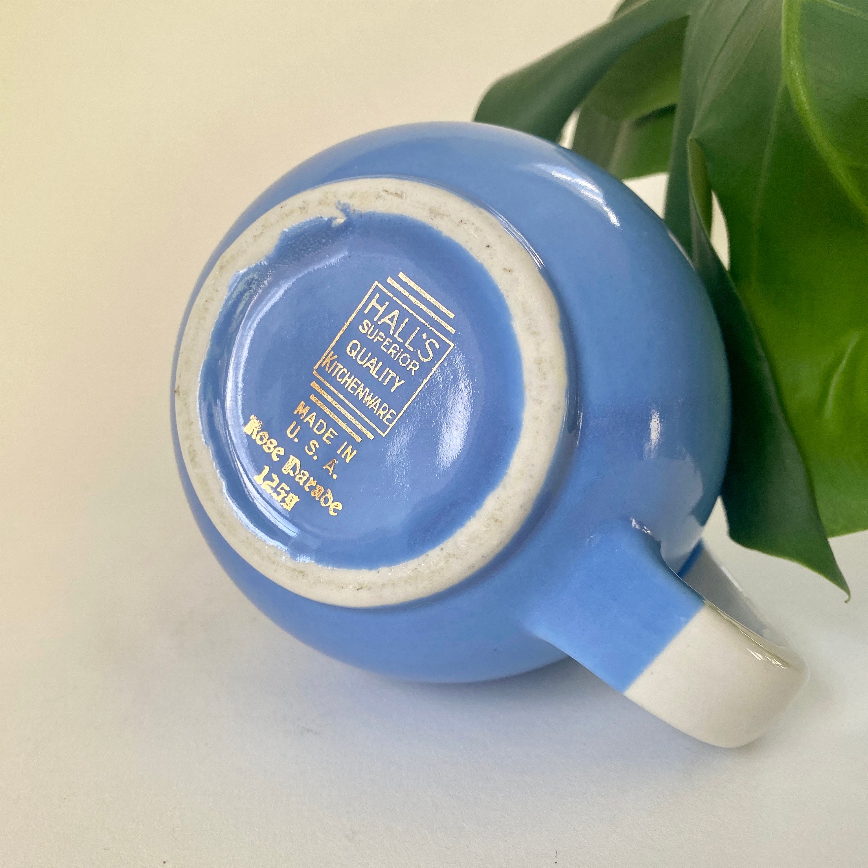 Hall Rose Parade Pitcher 1940s - Etsy