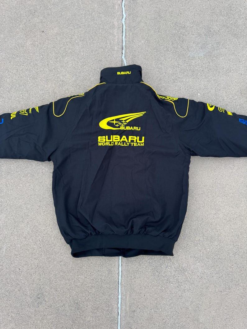Adult F1 Vintage Racing Jacket Sublimation & Embroidered Cotton Padded ...