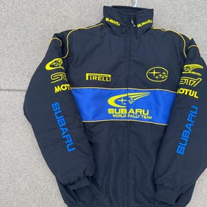 Adult F1 Vintage Racing Jacket Sublimation & Embroidered Cotton Padded ...