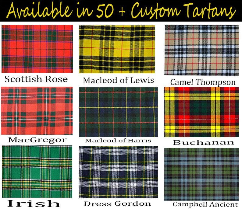 Scottish Tartan Shawl Wrap for Women's - Wool Blend Warm Winter ...