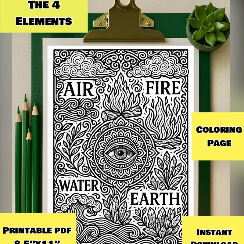 Four Elements - Etsy