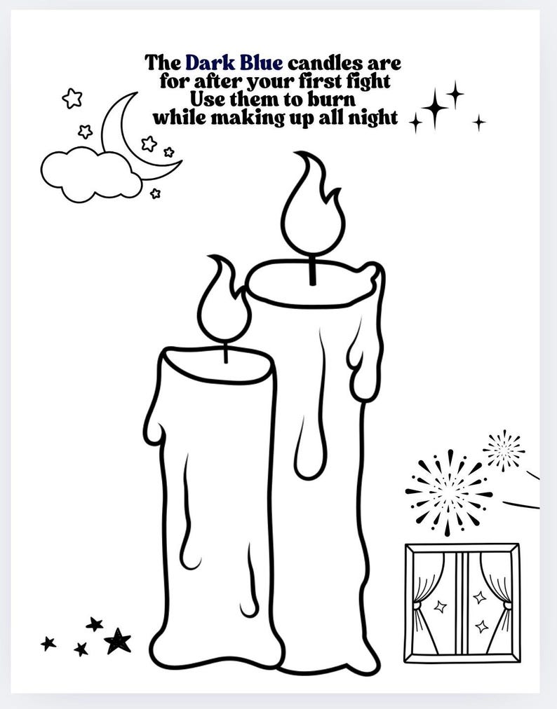 Basket of Candles Poem PDF | Printable Wedding Poem & Coloring Pages ...
