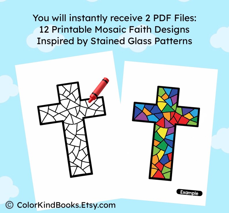 Stained Glass Bible Coloring Pages | Printable Christian Coloring ...