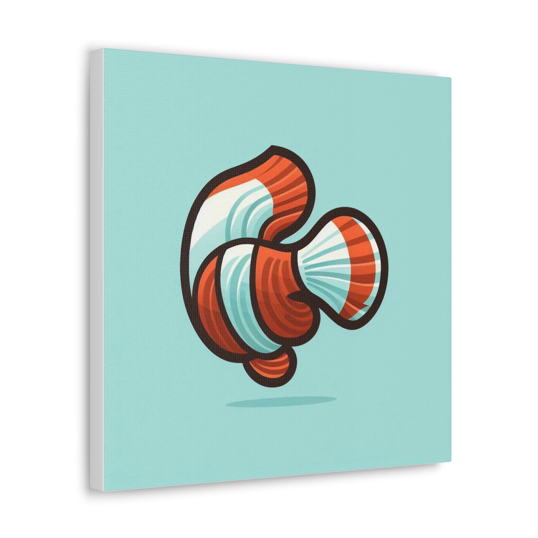 Percula Clownfish - Tail Bold Vector Finned Art Print - Etsy