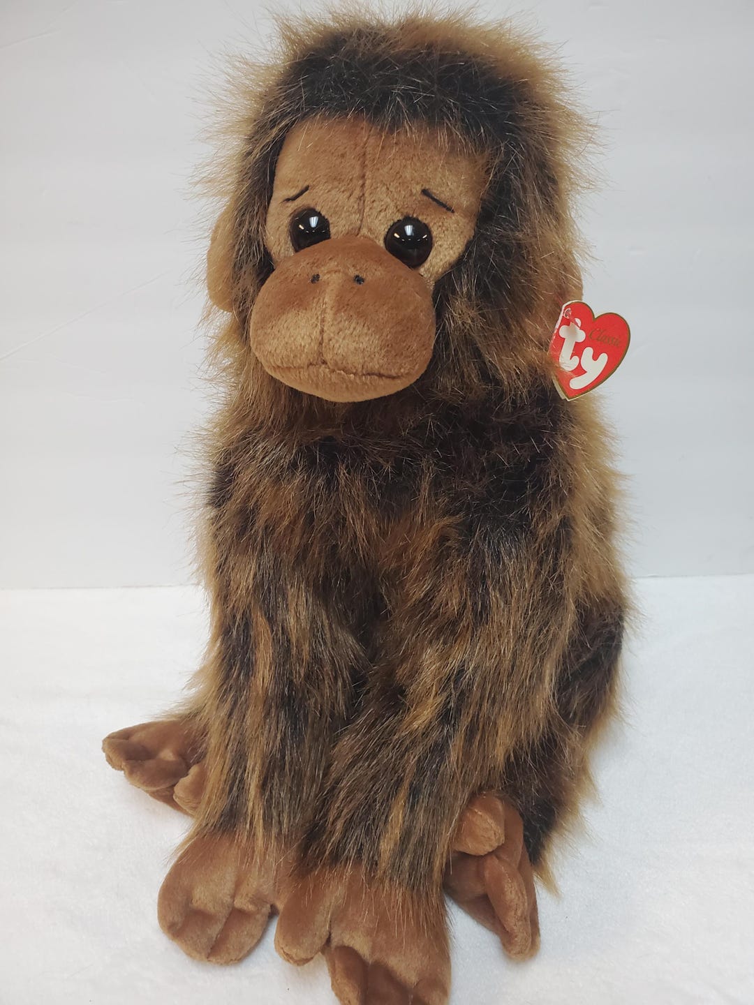 1999 TY “JAKE” Plush Fuzzy Monkey - Etsy