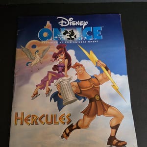 Disney on Ice Hercules Souvenir Program - Etsy