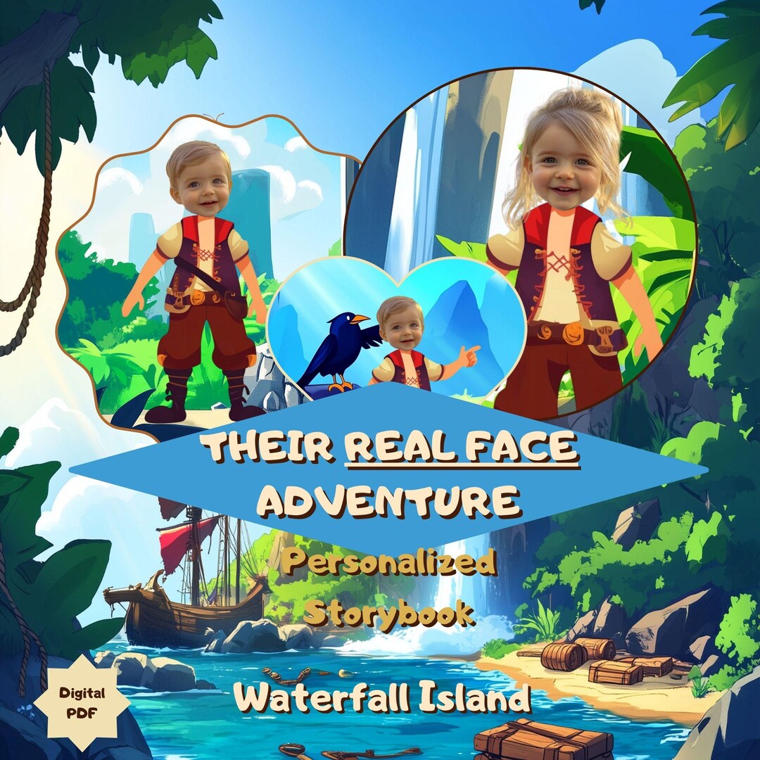 Custom Children's Story, Personalized Kids Book, Custom Pirate Story ...