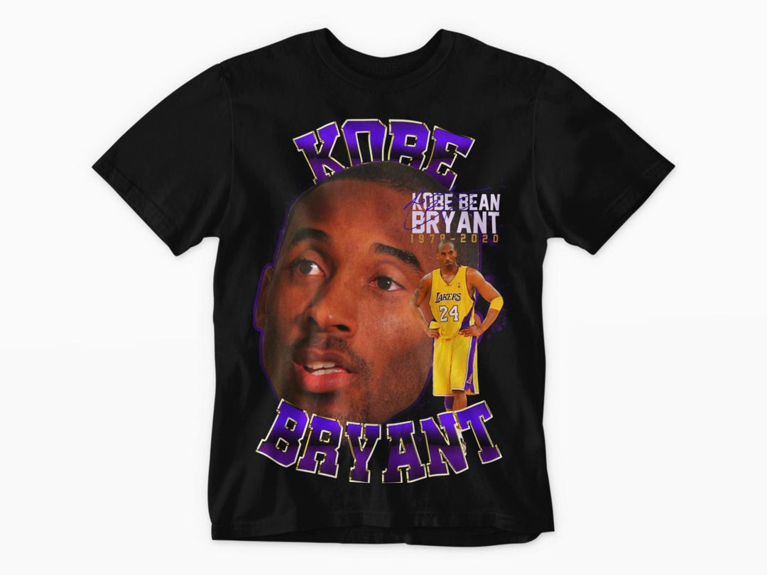Kobe Bryant Design - Tribute Portrait PNG - Basketball Digital Art for ...