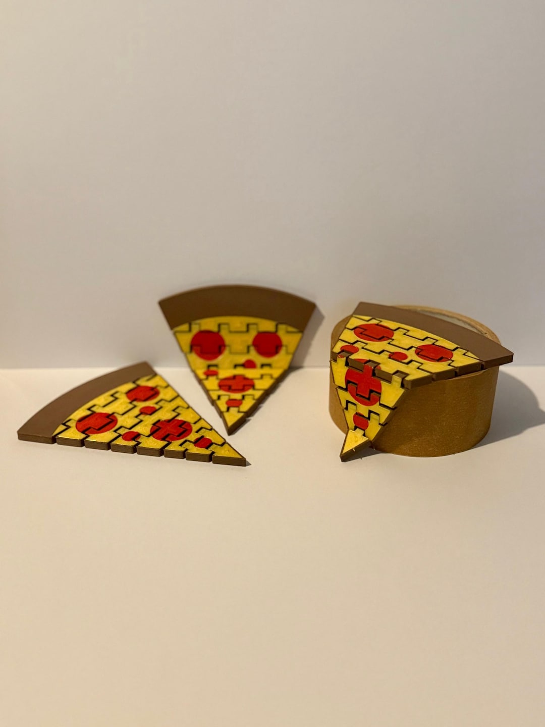 Fidget Pizza Slice | 3D Printed Fidgeter | Not Made for This - Etsy