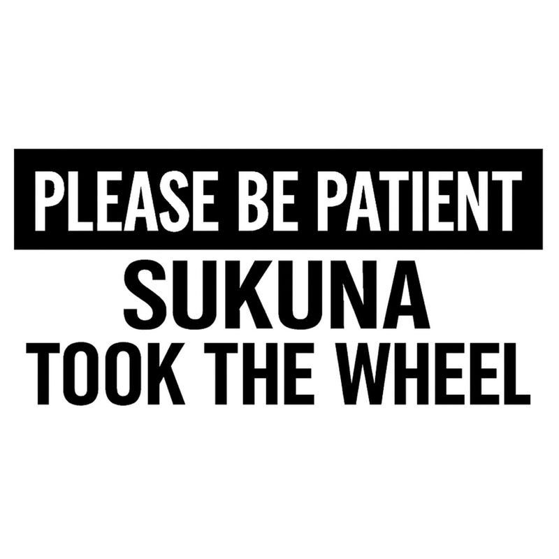 Jujutsu Kaisen Decal Car - Etsy