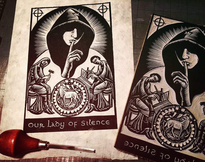 Our Lady of Silence Knock Ave Maria Blessed Mary Lamb of God Original ...