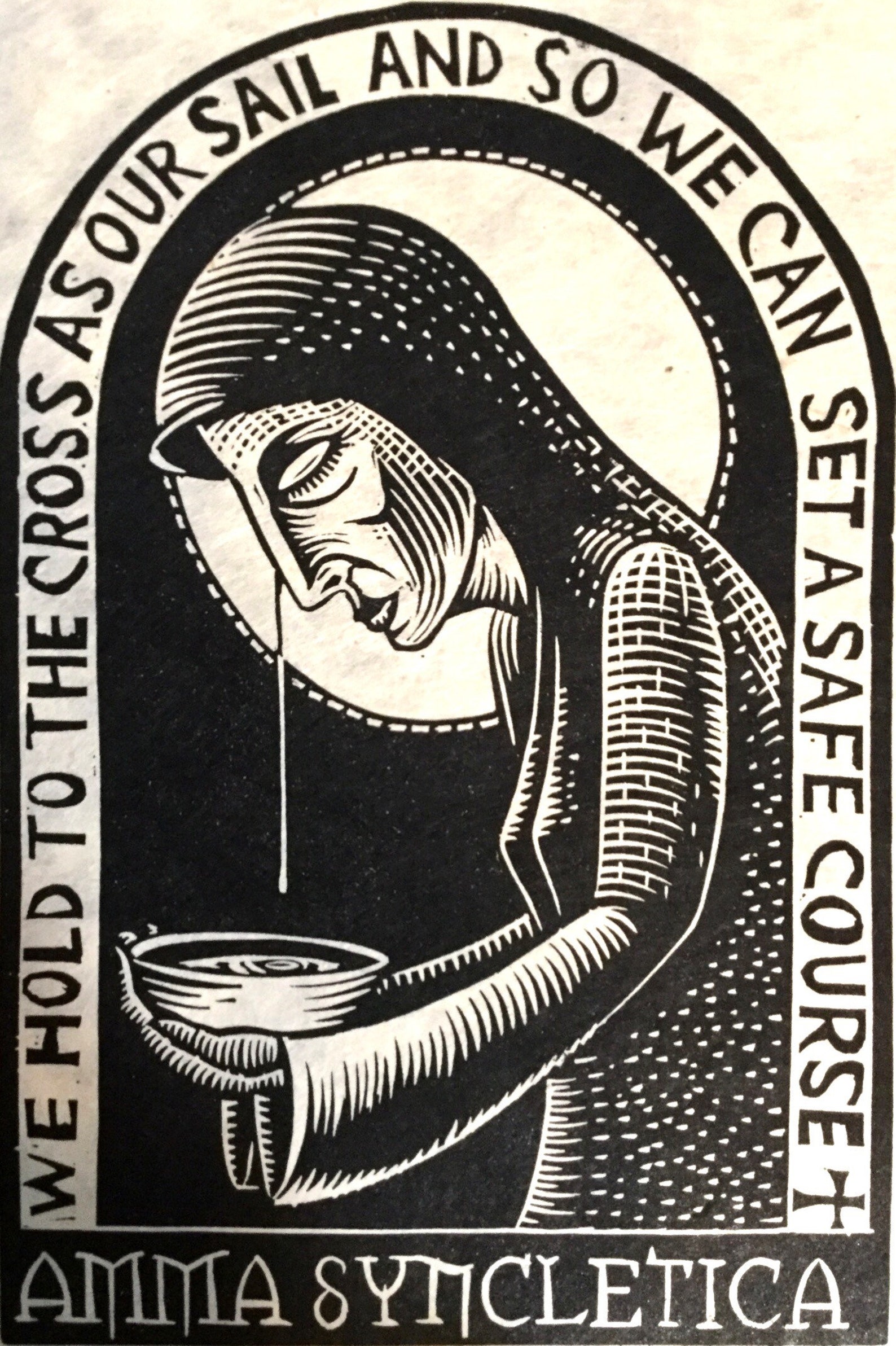 Amma Syncletica (desert Mother) Original Art Icon - Etsy