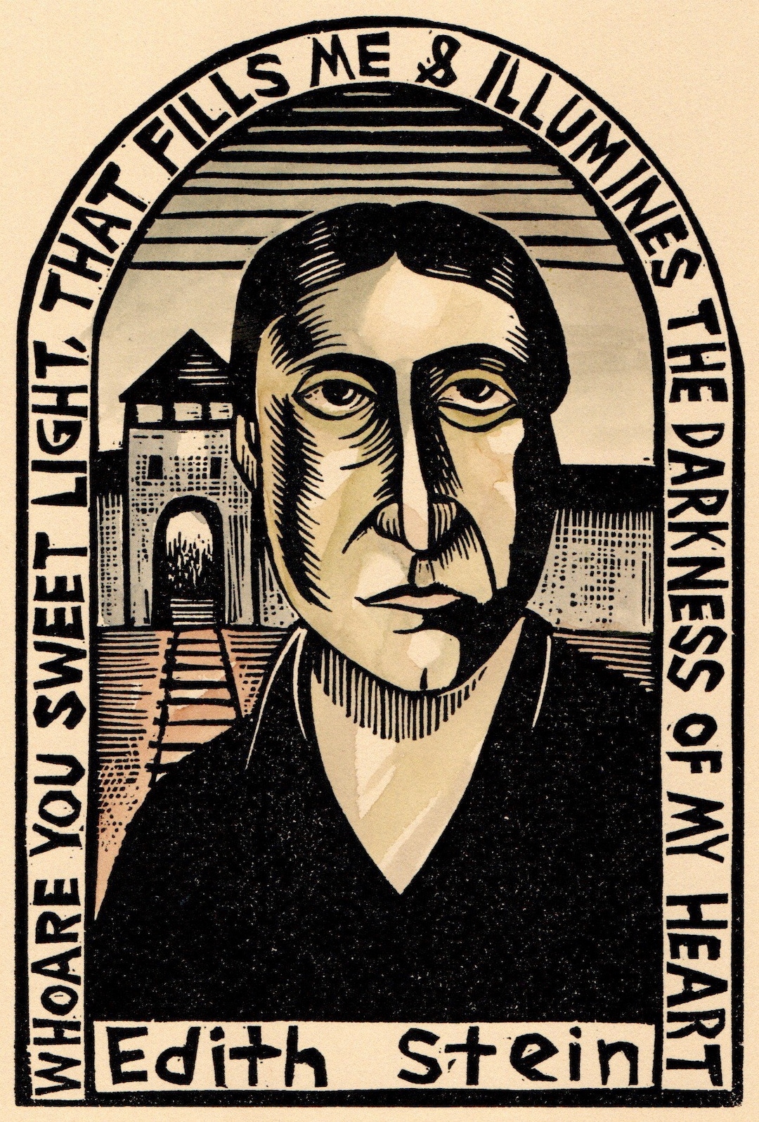 Edith Stein Mystic Original Icon - Etsy