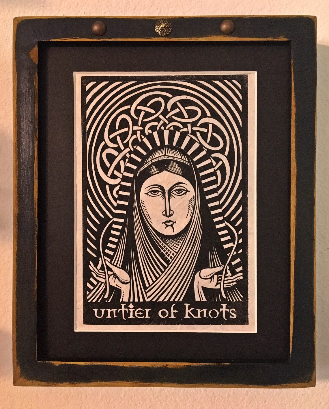 Untier of Knots Undoer of Knots Holy Mother Mary Contemporary - Etsy