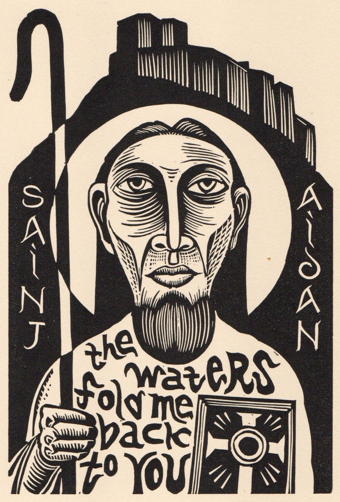 Saint Aidan of Lindisfarne - Etsy