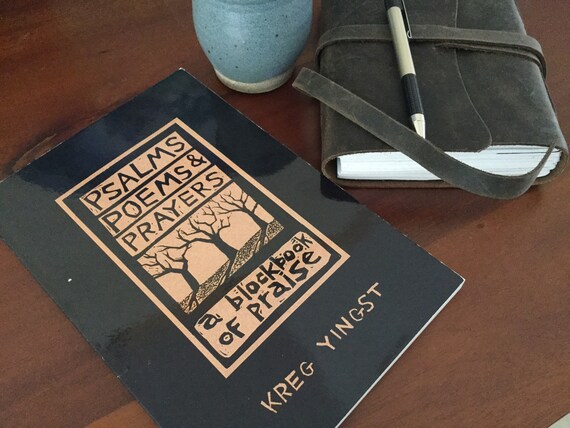 Psalms Poems & Prayers Block Print Book Paperback - Etsy