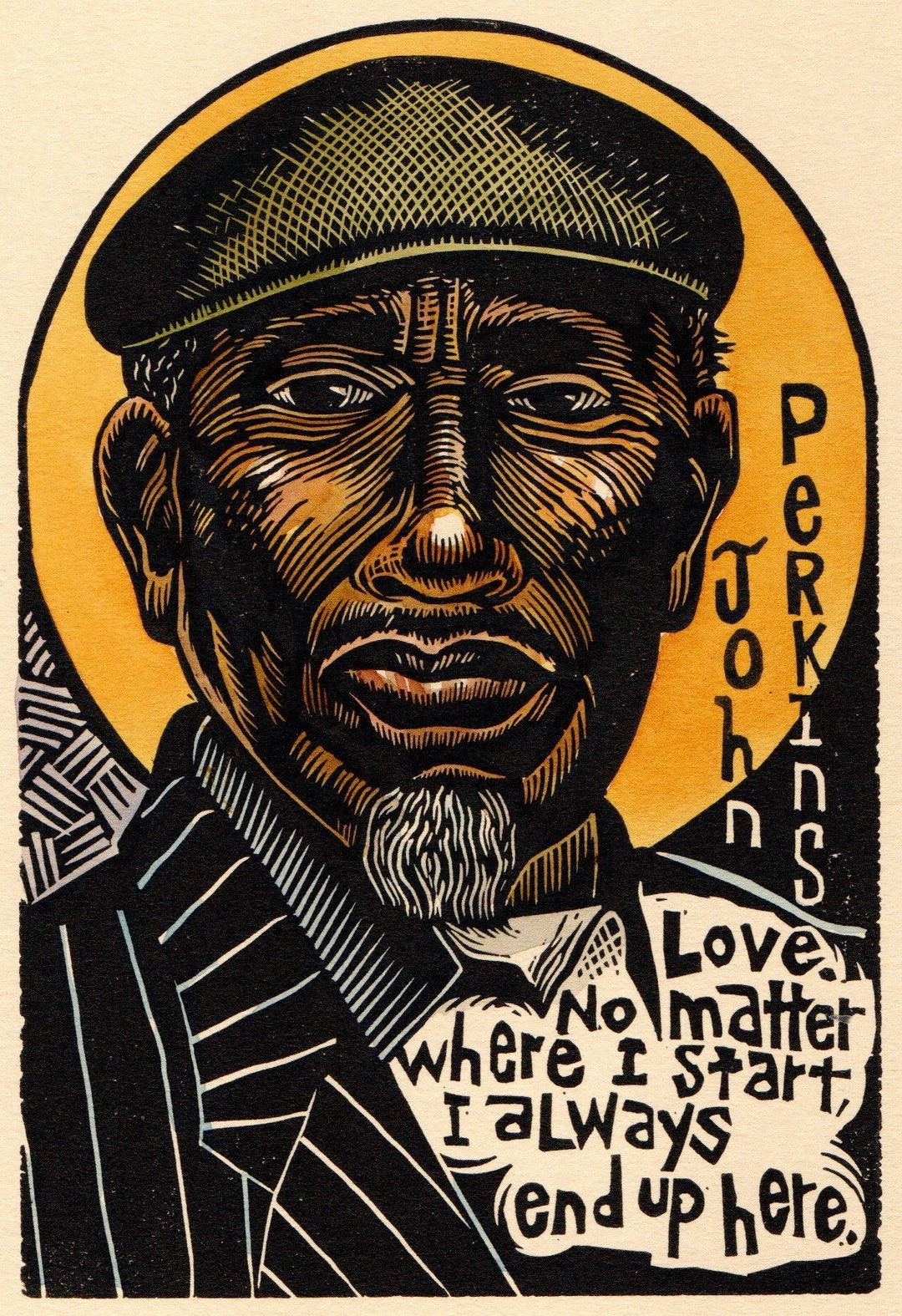 John Perkins Icon - Etsy