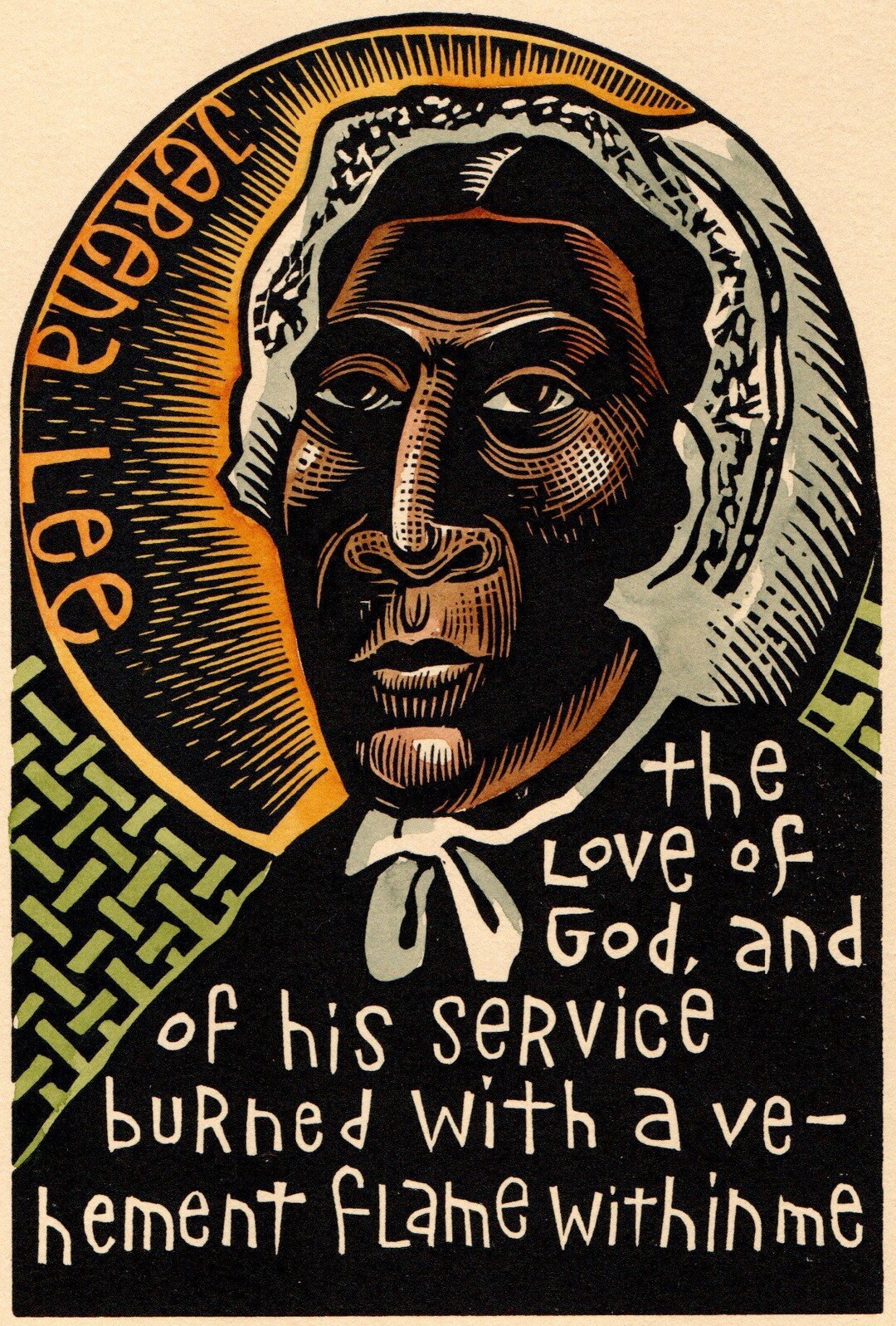 Jarena Lee Icon First African American Female Preacher AMC Church - Etsy