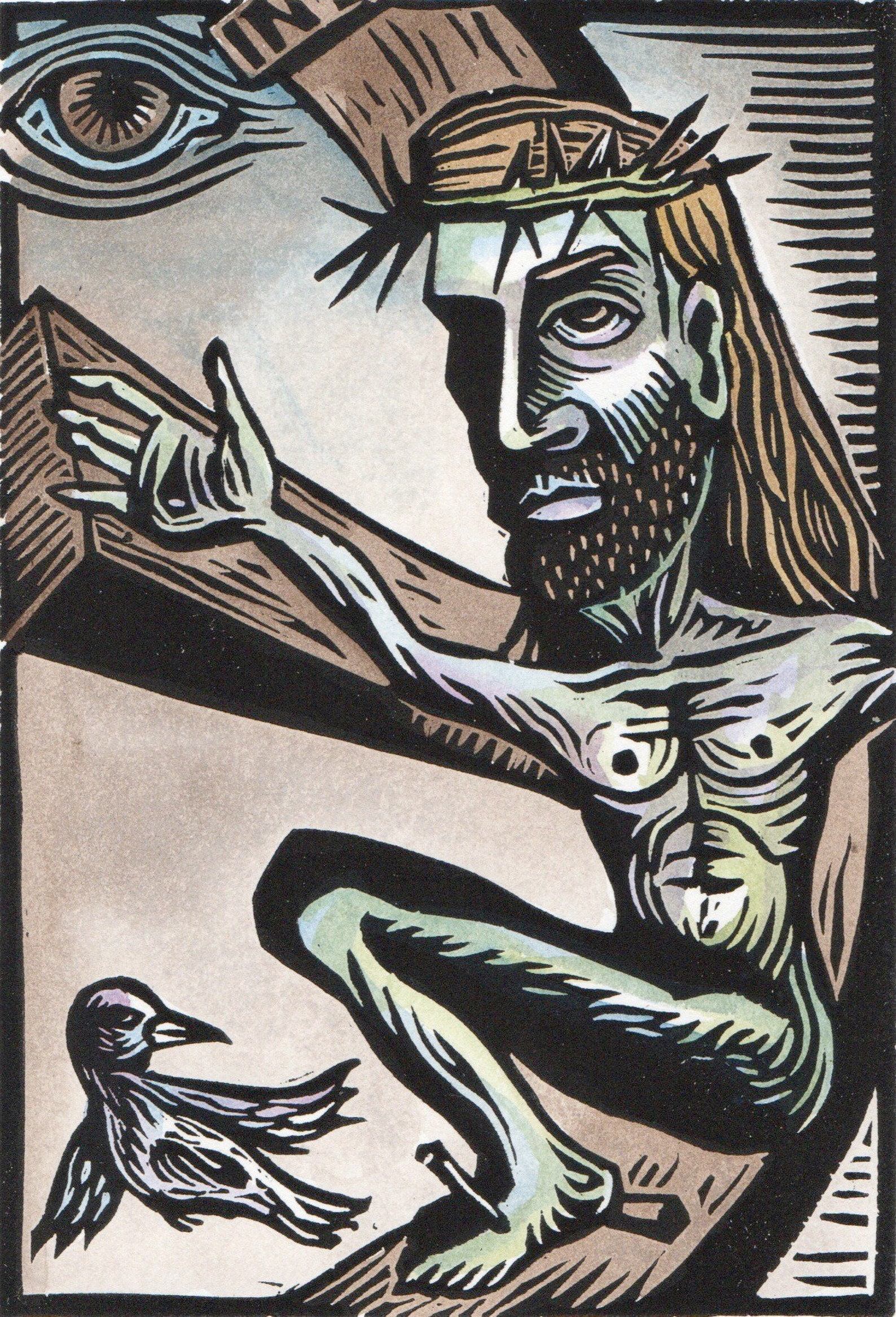 Psalm 22 Original Art Crucifixion Jesus Christ - Etsy