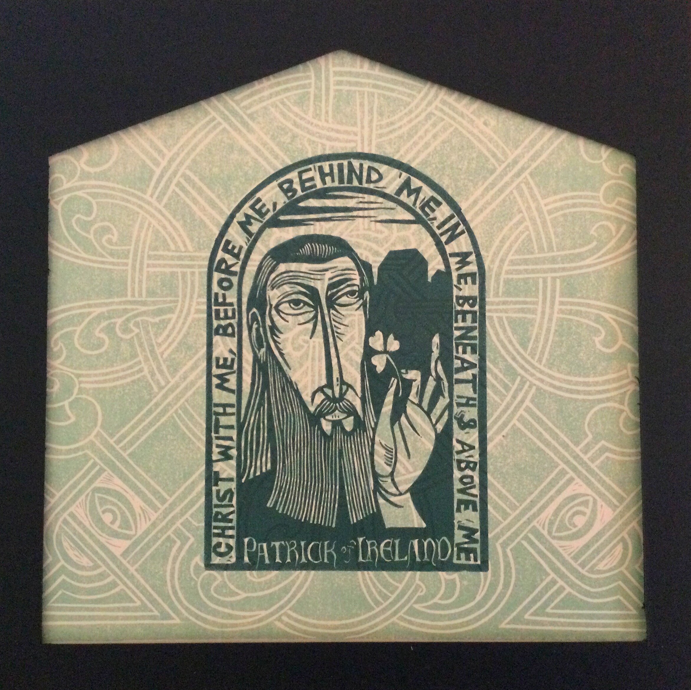 Saint PATRICK OF IRELAND Original Art Devotional Prayer Icon - Etsy UK