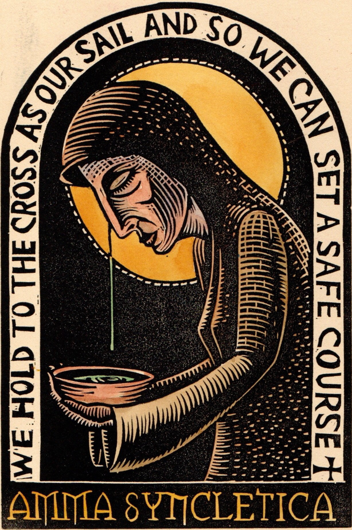 Amma Syncletica desert Mother Original Art Icon - Etsy Singapore