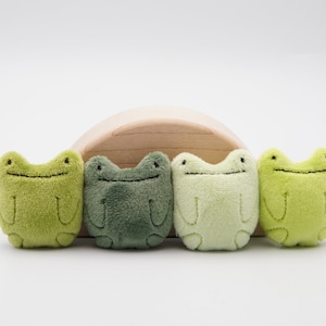 Choice of One Mini Squishy Frog Mochi Minky Nugget Plush - Etsy