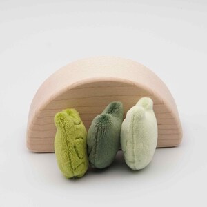 Choice of One Mini Squishy Frog Mochi Minky Nugget Plush - Etsy