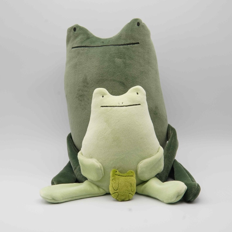 Choice of One Mini Squishy Frog Mochi Minky Nugget Plush - Etsy