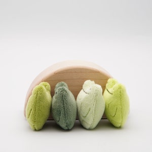 Choice of One Mini Squishy Frog Mochi Minky Nugget Plush - Etsy