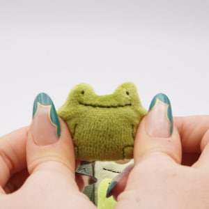 Choice of One Mini Squishy Frog Mochi Minky Nugget Plush - Etsy