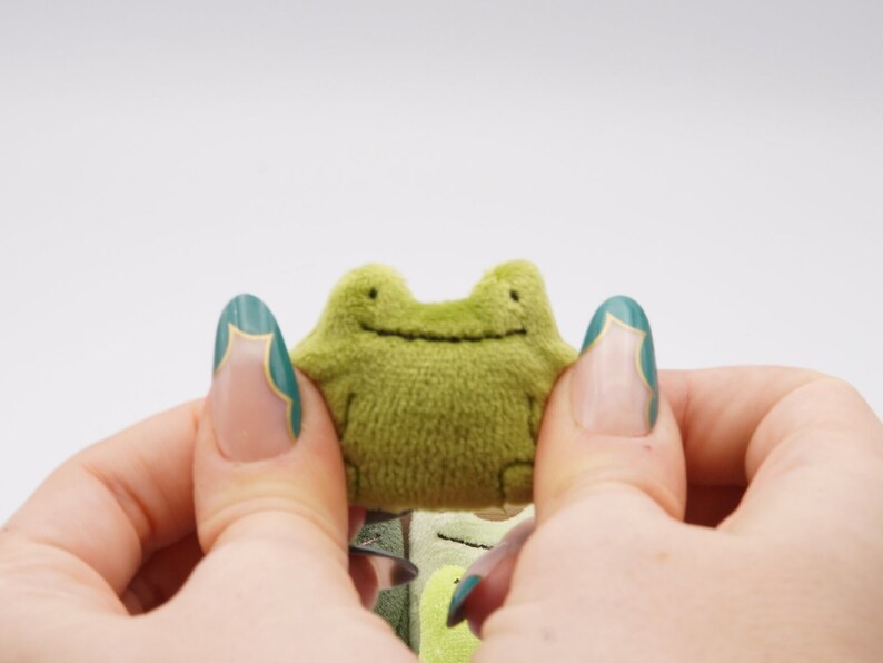 Choice of One Mini Squishy Frog Mochi Minky Nugget Plush - Etsy