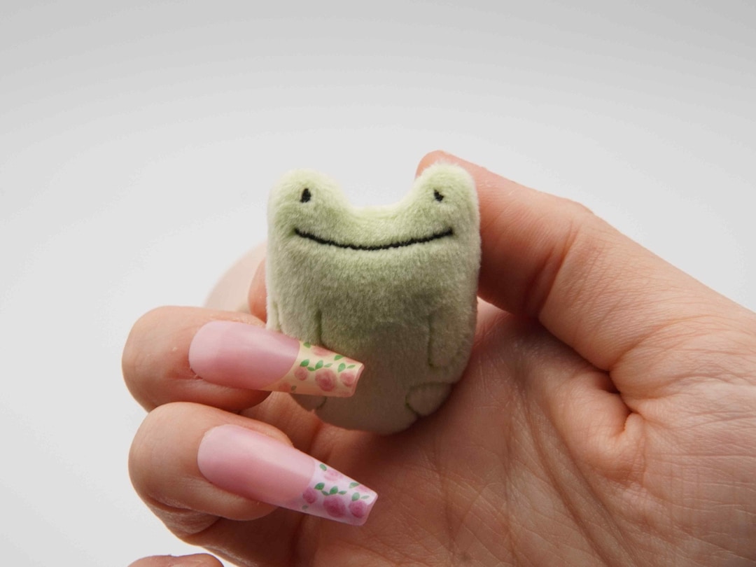 Choice of One Mini Squishy Frog Mochi Minky Nugget Plush - Etsy