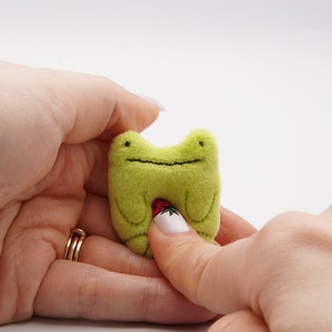 Choice of One Mini Squishy Frog Mochi Minky Nugget Plush - Etsy