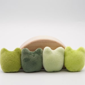 Choice of One Mini Squishy Frog Mochi Minky Nugget Plush - Etsy