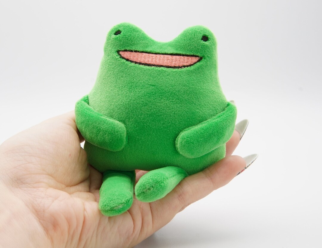 Squishy Frog Palm-sized Mochi Minky Plush - Etsy