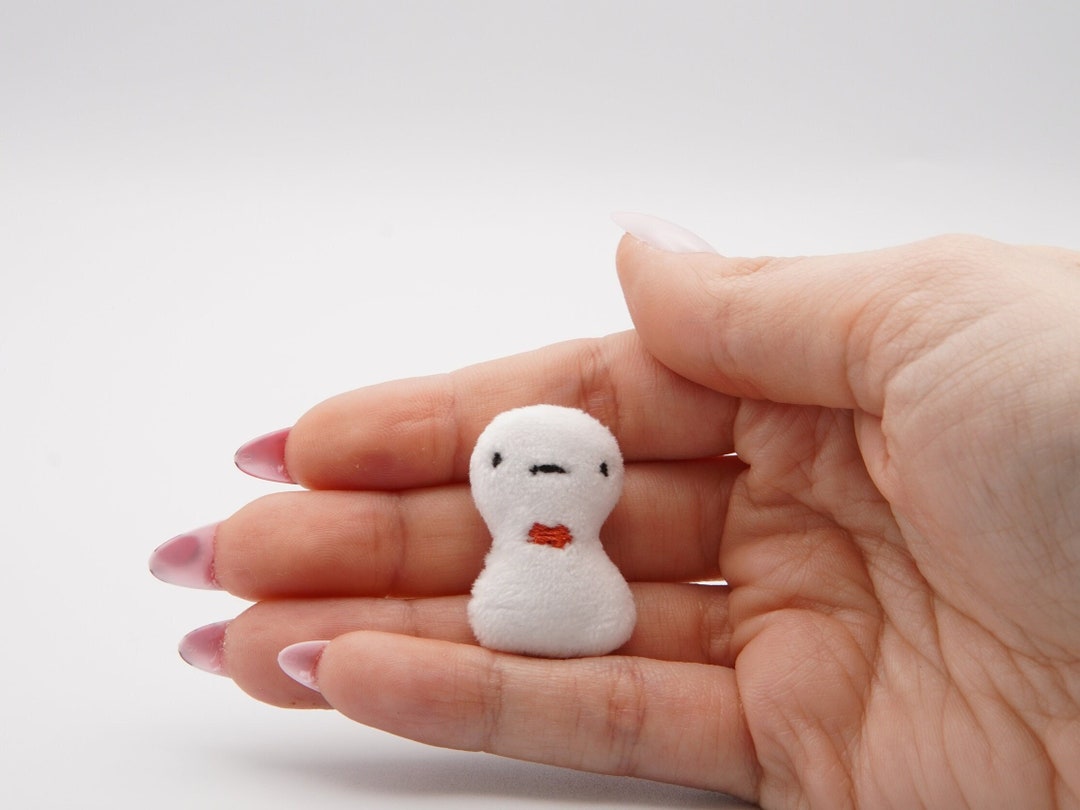 Extra Small Squishy Teru Teru Bozu Ghost Mochi Minky Nugget Plush ...