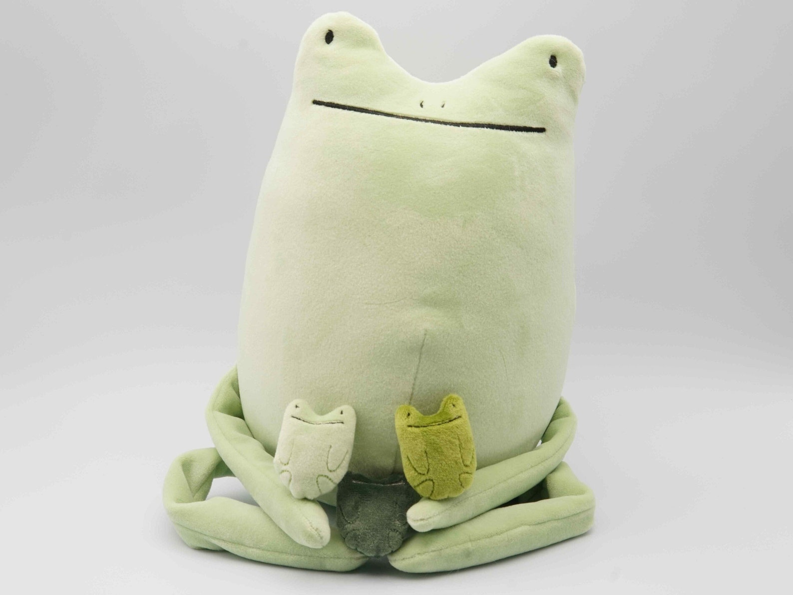 Choice of One Mini Squishy Frog Mochi Minky Nugget Plush - Etsy