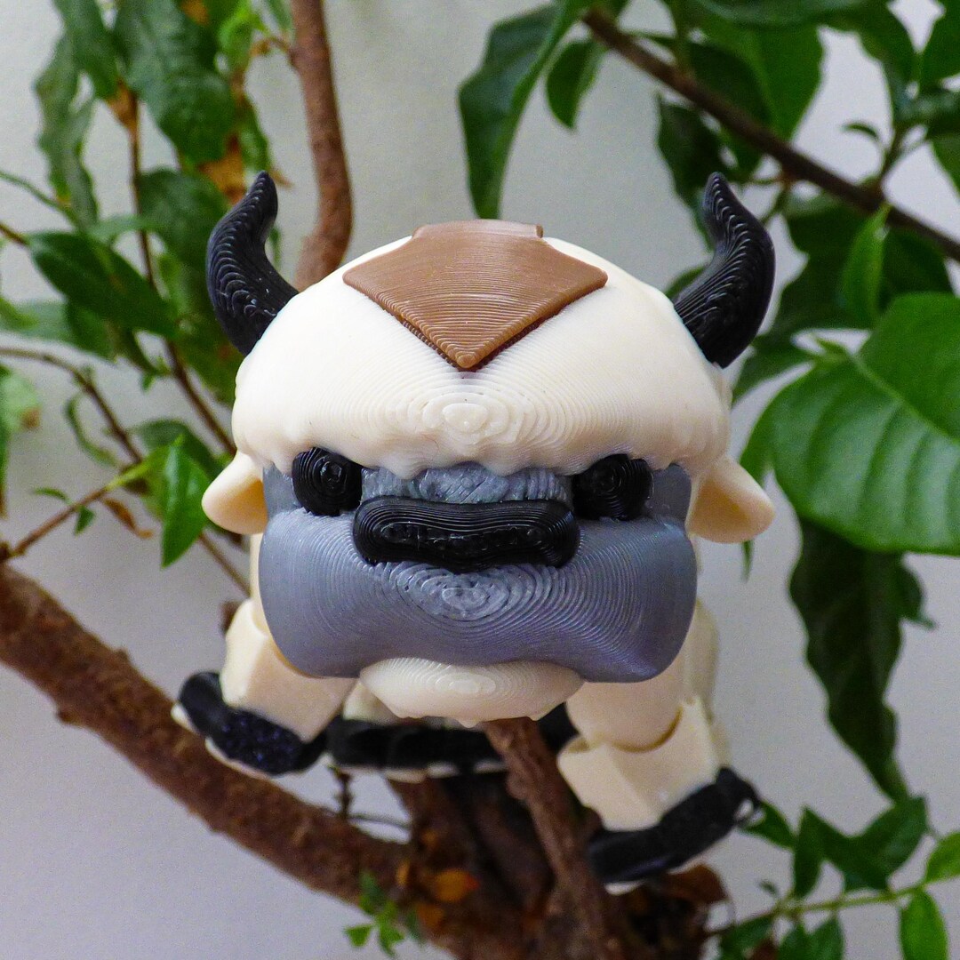 Appa Flexi Toys Figure Avatar the Last Airbender ATLA Flexi - Etsy