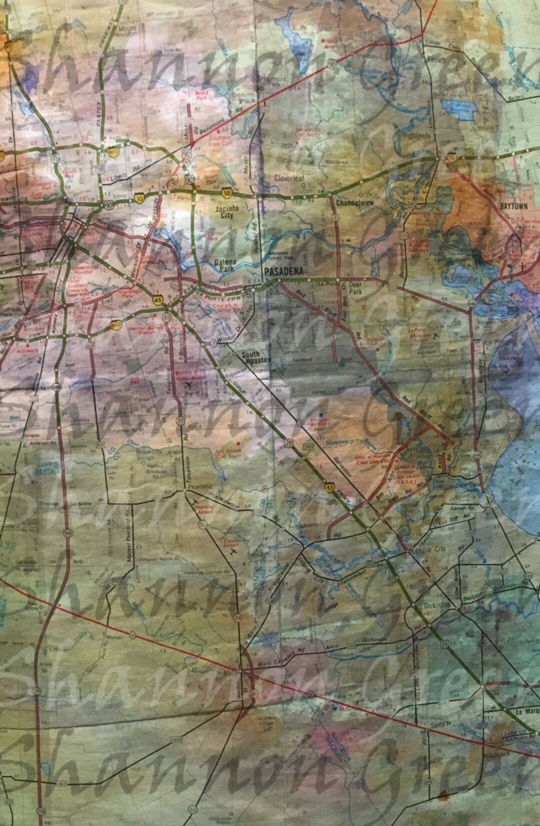 Drop Paper 4-digital Download From Hand Painted/drawn Papers/journal ...